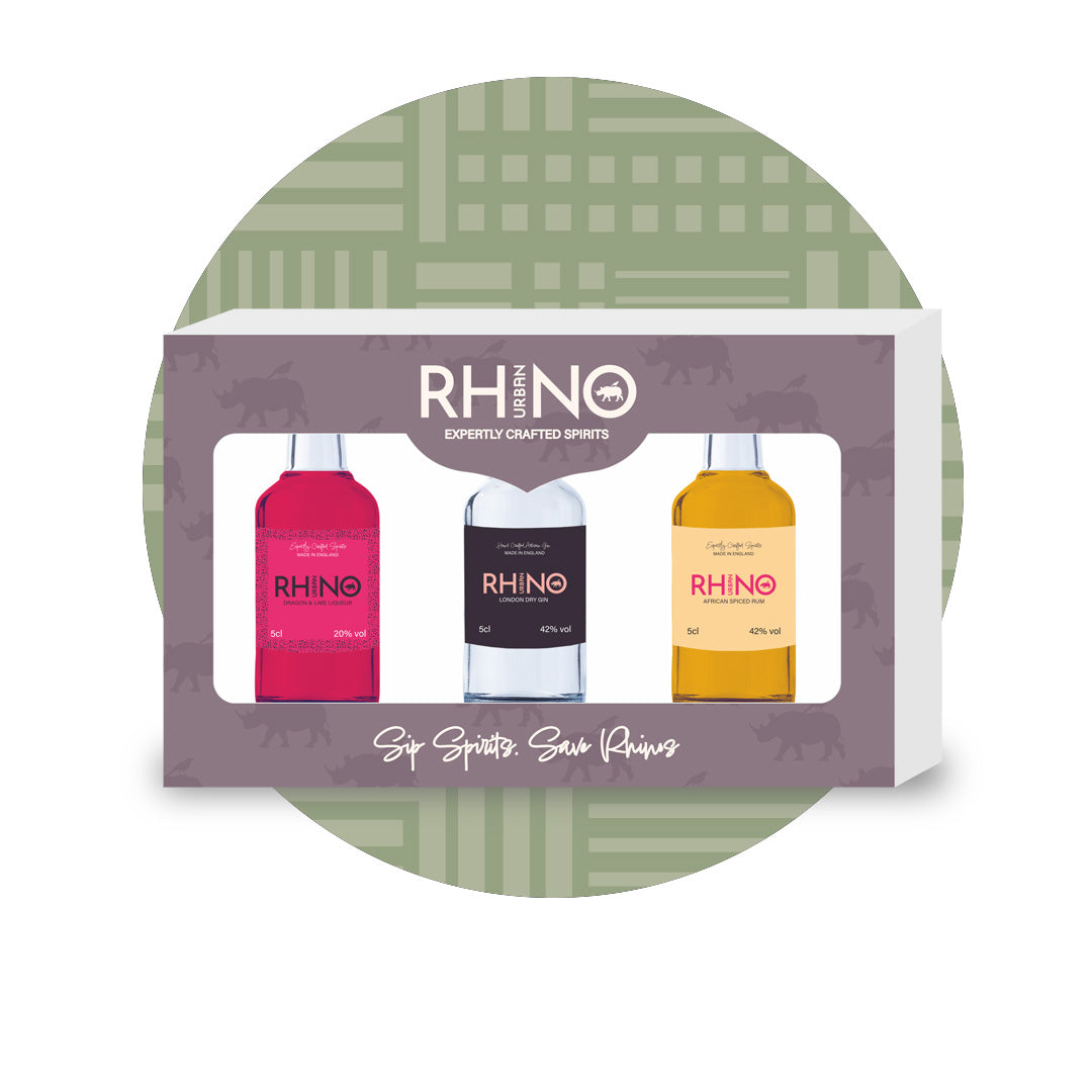 Urban Rhino Mini Gift Set Pack 3 x 5cl